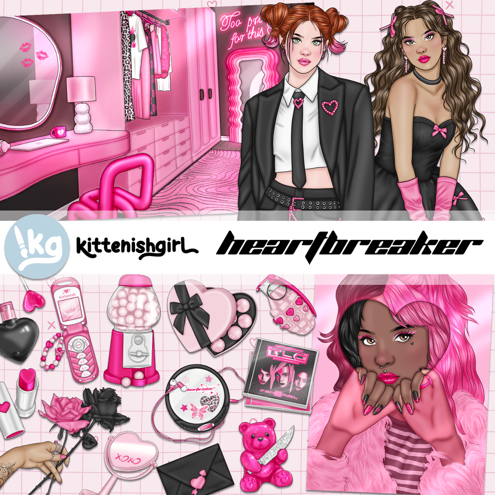 Heartbreaker // Clip Art – kittenishgirl