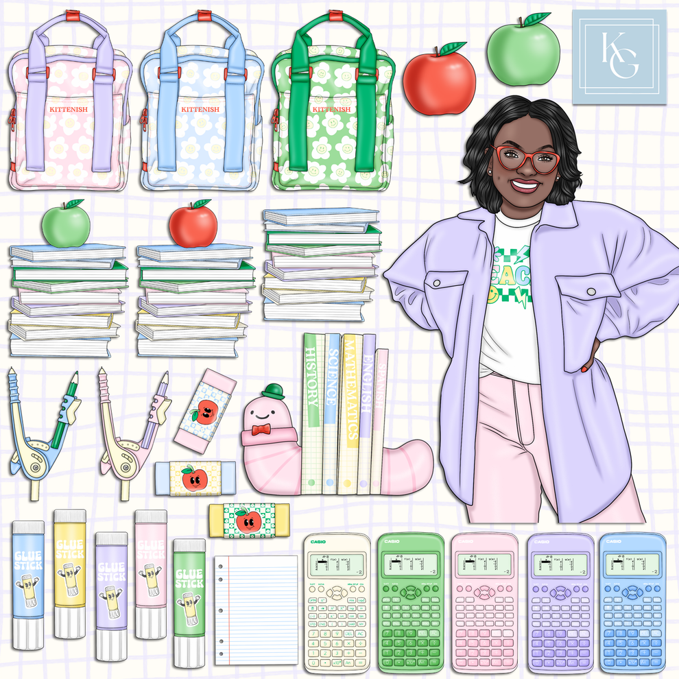 Hello Students! // Clip Art – kittenishgirl