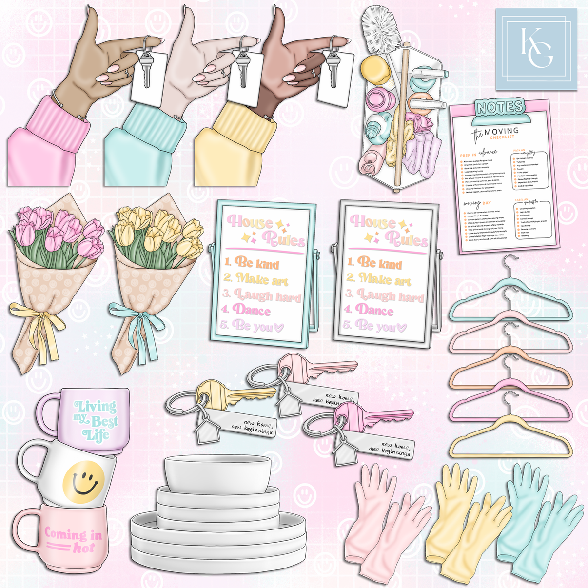 Moving Day // Clip Art – kittenishgirl